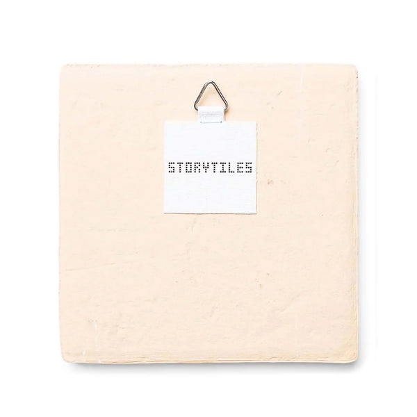 StoryTiles Beware of the dog decorative tile (10x10cm) - HOMELESS.hk