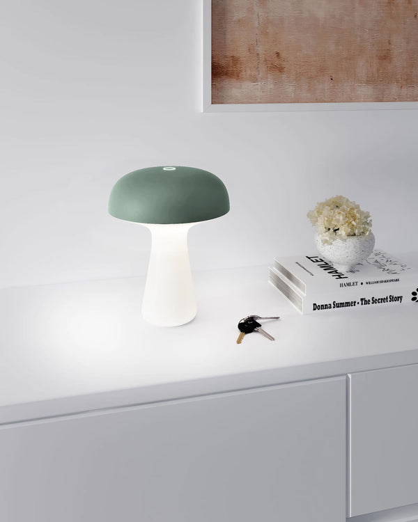Sompex My recharageble lamp, olive green - HOMELESS.hk