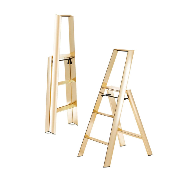 Metaphys Lucano ladder 3-step, gold - HOMELESS.hk