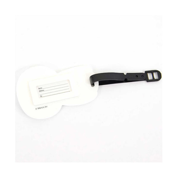 Alpha Miffy Die Cut Face luggage tag, white - HOMELESS.hk
