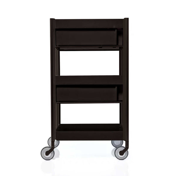 Studio Domo Ally High 3 Tier Trolley, Black/Black - HOMELESS.hk