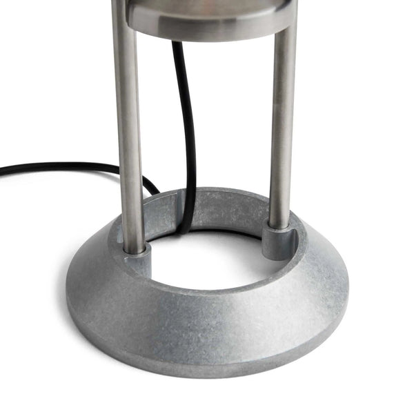 Hay Mousqueton rechargeable lamp, stainless steel - HOMELESS.hk