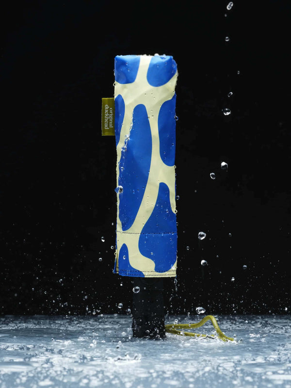 ODH Blue Ripples Daily Compact Straight Umbrella - HOMELESS.hk