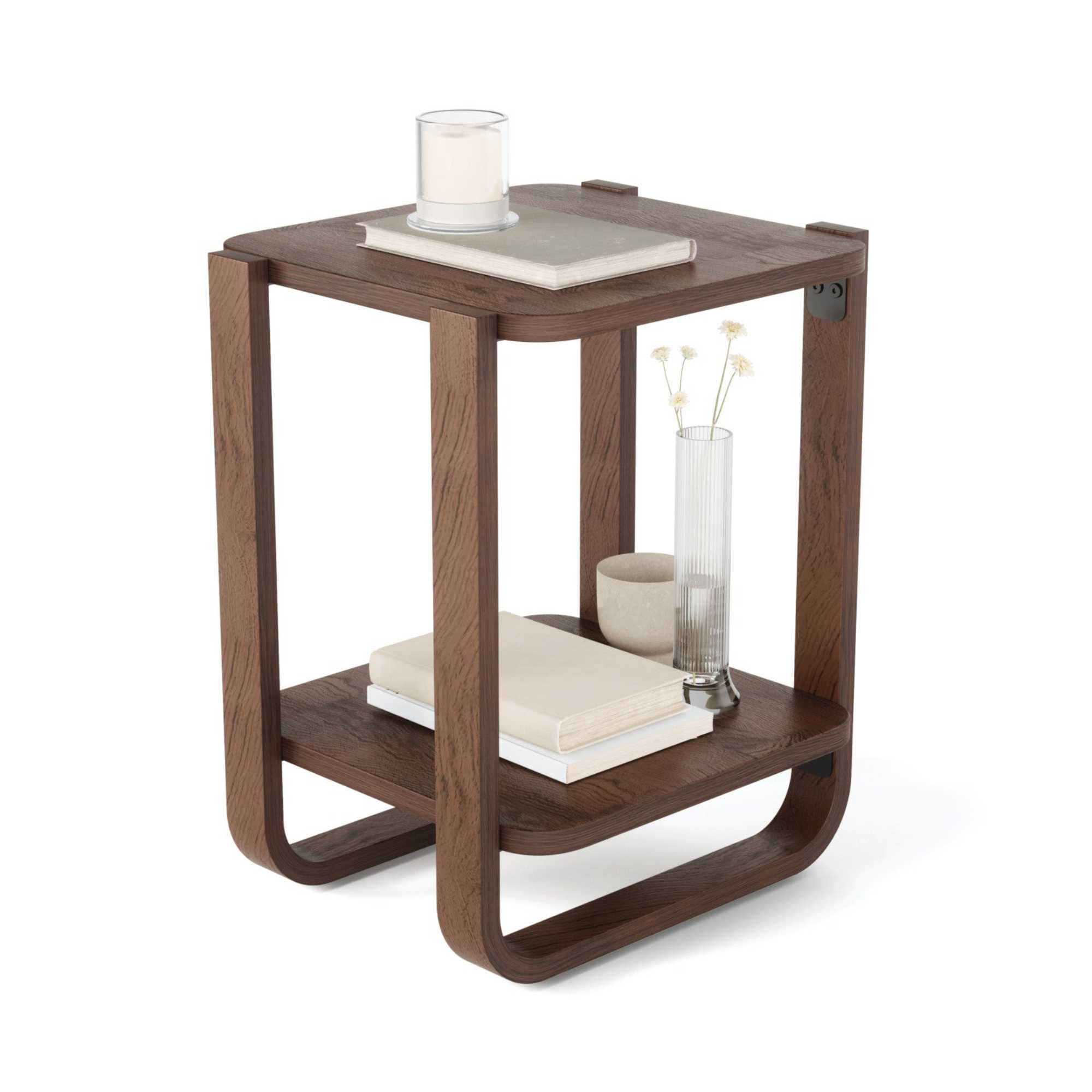 Hay Rebar Round Side Table , Black Marble (Φ45) | HOMELESS.hk