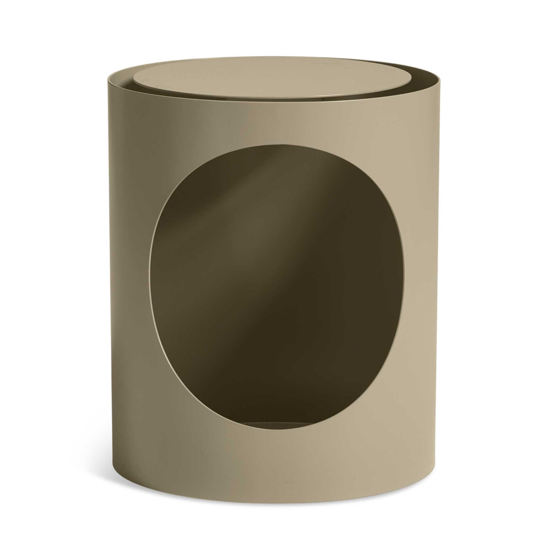 Hay Rebar Round Side Table , Black Marble (Φ45) | HOMELESS.hk