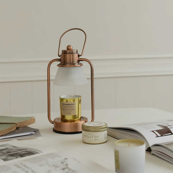 HOOOME Mini Retro candle warmer, copper - HOMELESS.hk