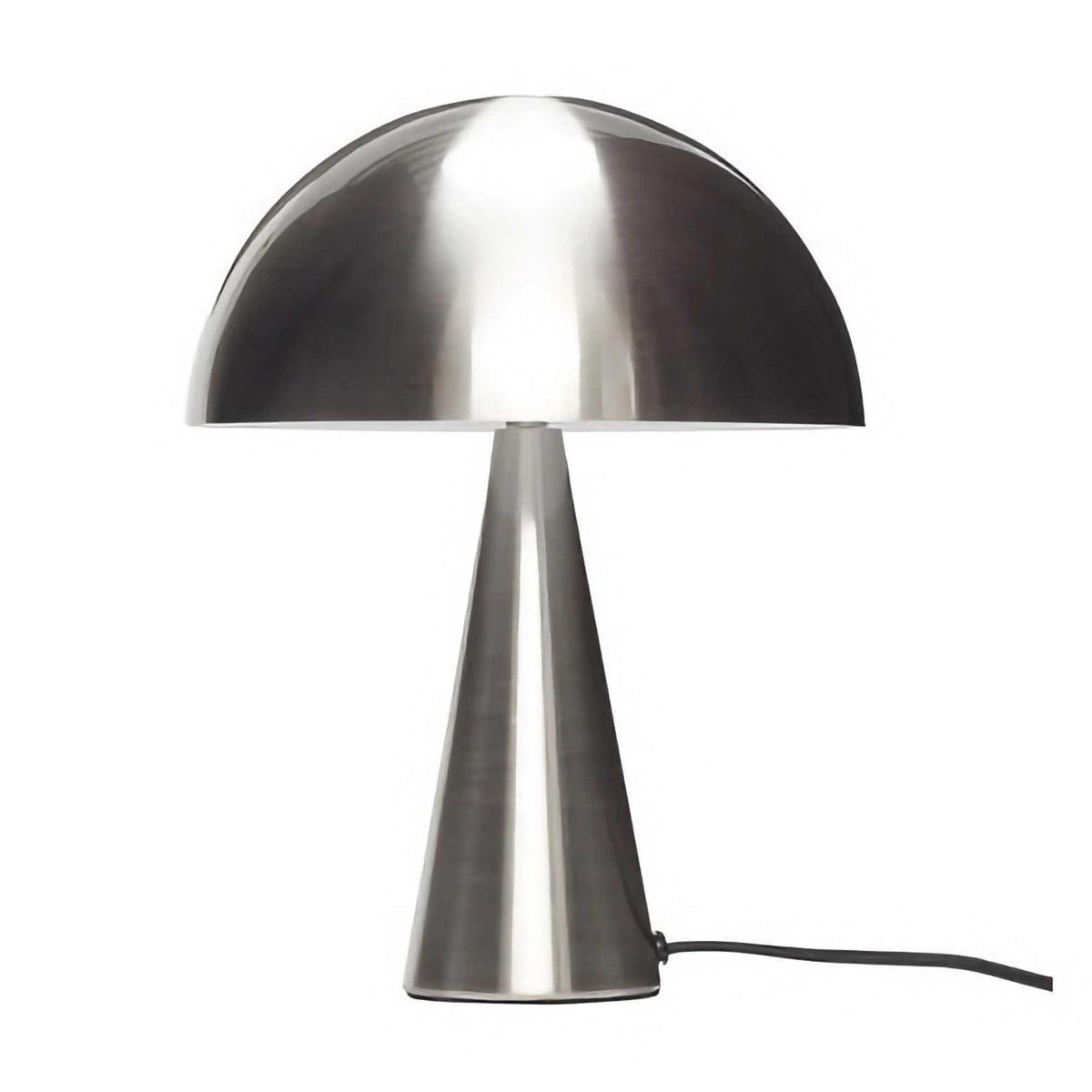Hübsch Mush Table Lamp Mini, Nickel - HOMELESS.hk