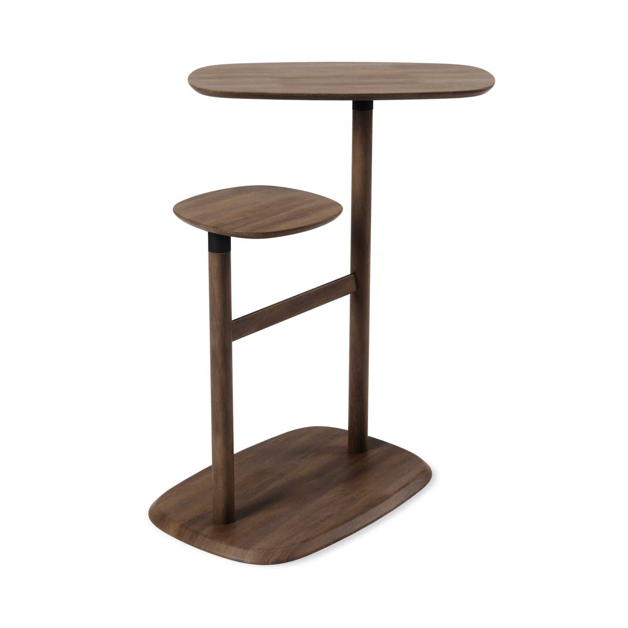 Hay Rebar Rectangular Side Table, Black Marble (L75xW44 cm) | HOMELESS.hk
