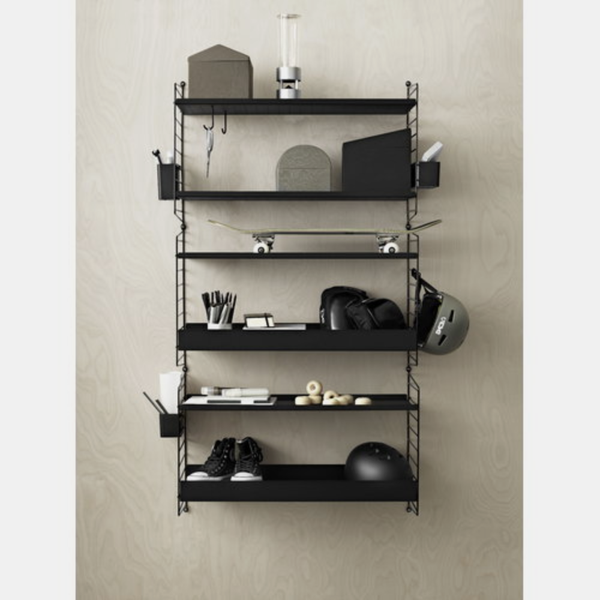 String Organiser 3-pack, Black - HOMELESS.hk