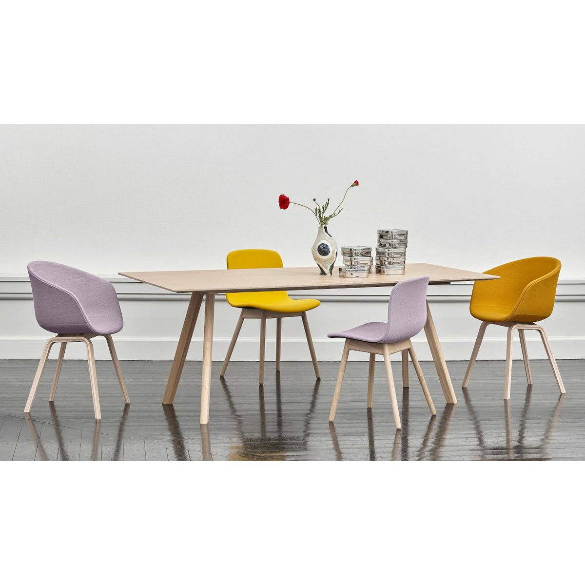 Hay CPH30 table, clear lacquered oak - HOMELESS.hk