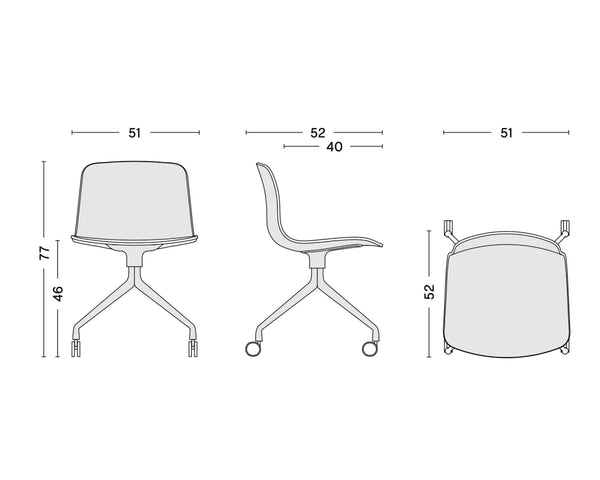 HAY AAC 14 About A Chair, white - HOMELESS.hk